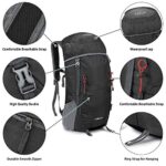 G4Free Lightweight Packable Hiking Backpack 40L – Settle Outdoor